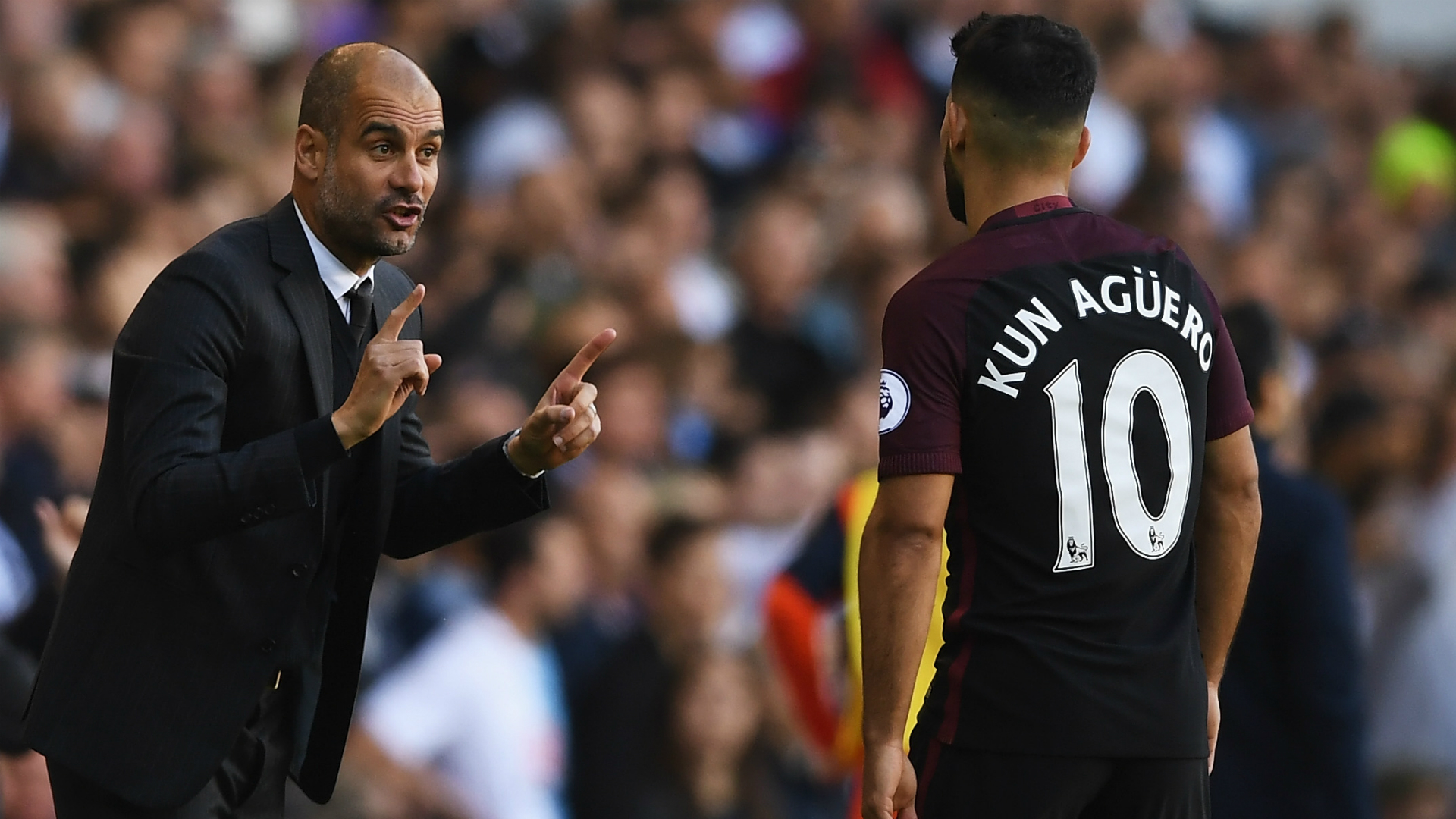 Guardiola Demands Perfection From Aguero Soccer Sporting News