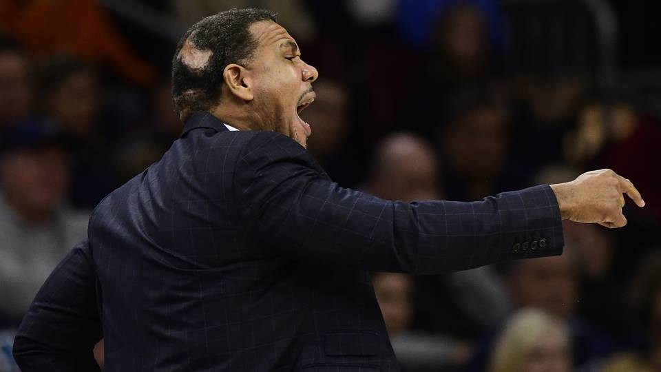Providence coach Ed Cooley rips pants during excitement of Big East ... Providence coach Ed Cooley rips pants during excitement of Big East ...