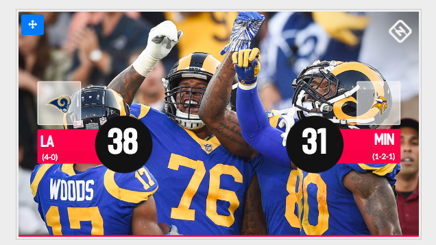 Vikings Vs Rams Score Results Highlights From Thursday Night Game
