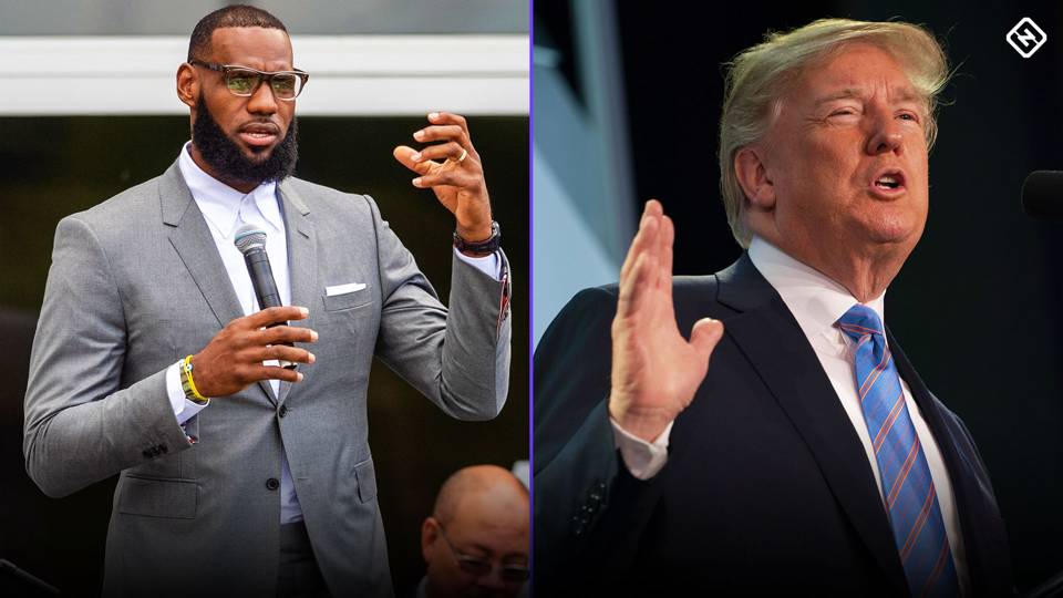 President Donald Trump Tweets Crack About Lebron James Intelligence