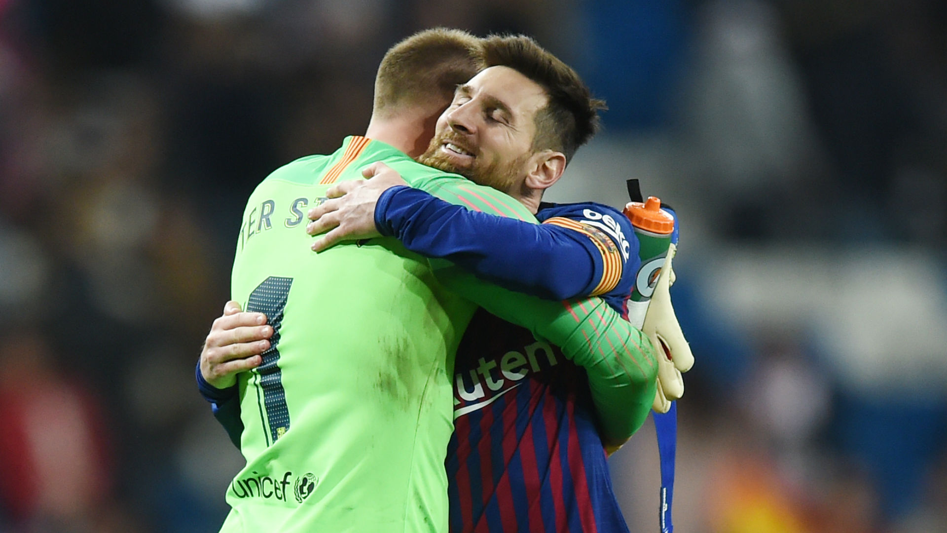 Getafe 0-2 Barcelona: No Lionel Messi, no problem: Barca's other ...