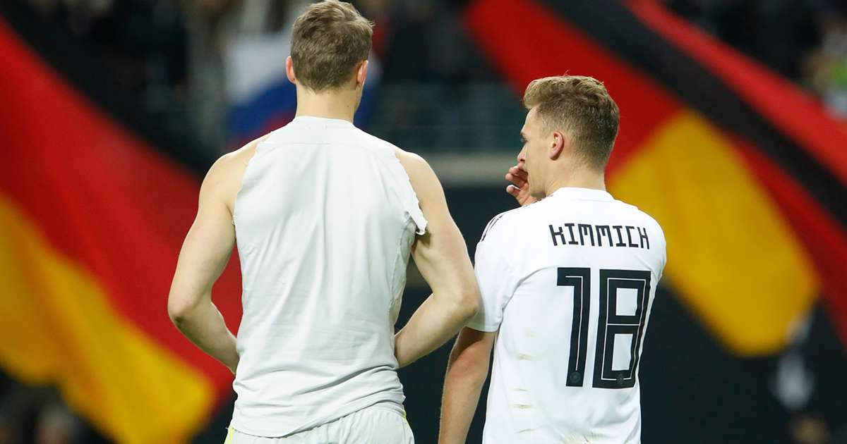Bayern-Star Joshua Kimmich nach starkem DFB-Auftritt von Kai Havertz ...