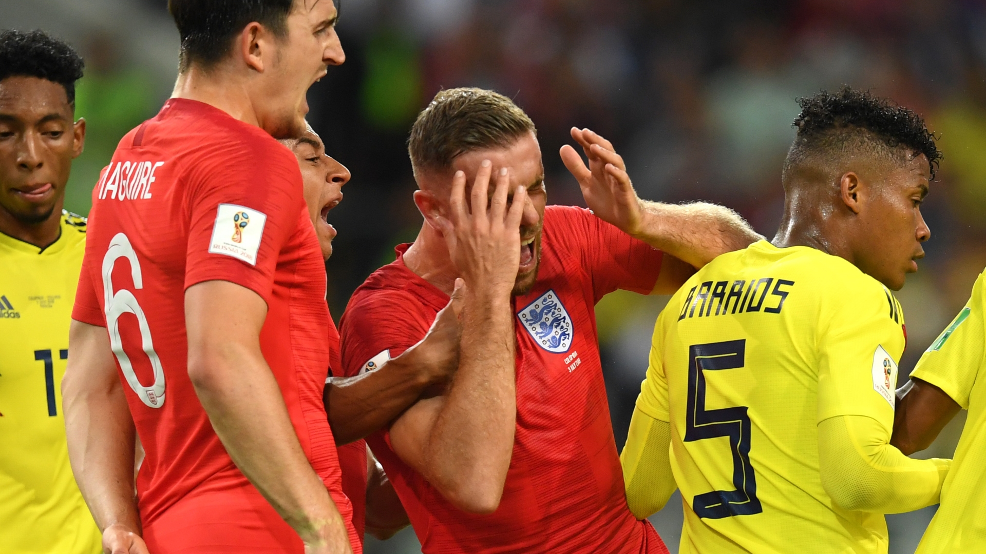 England overcome woeful World Cup penalty record to beat Colombia ...