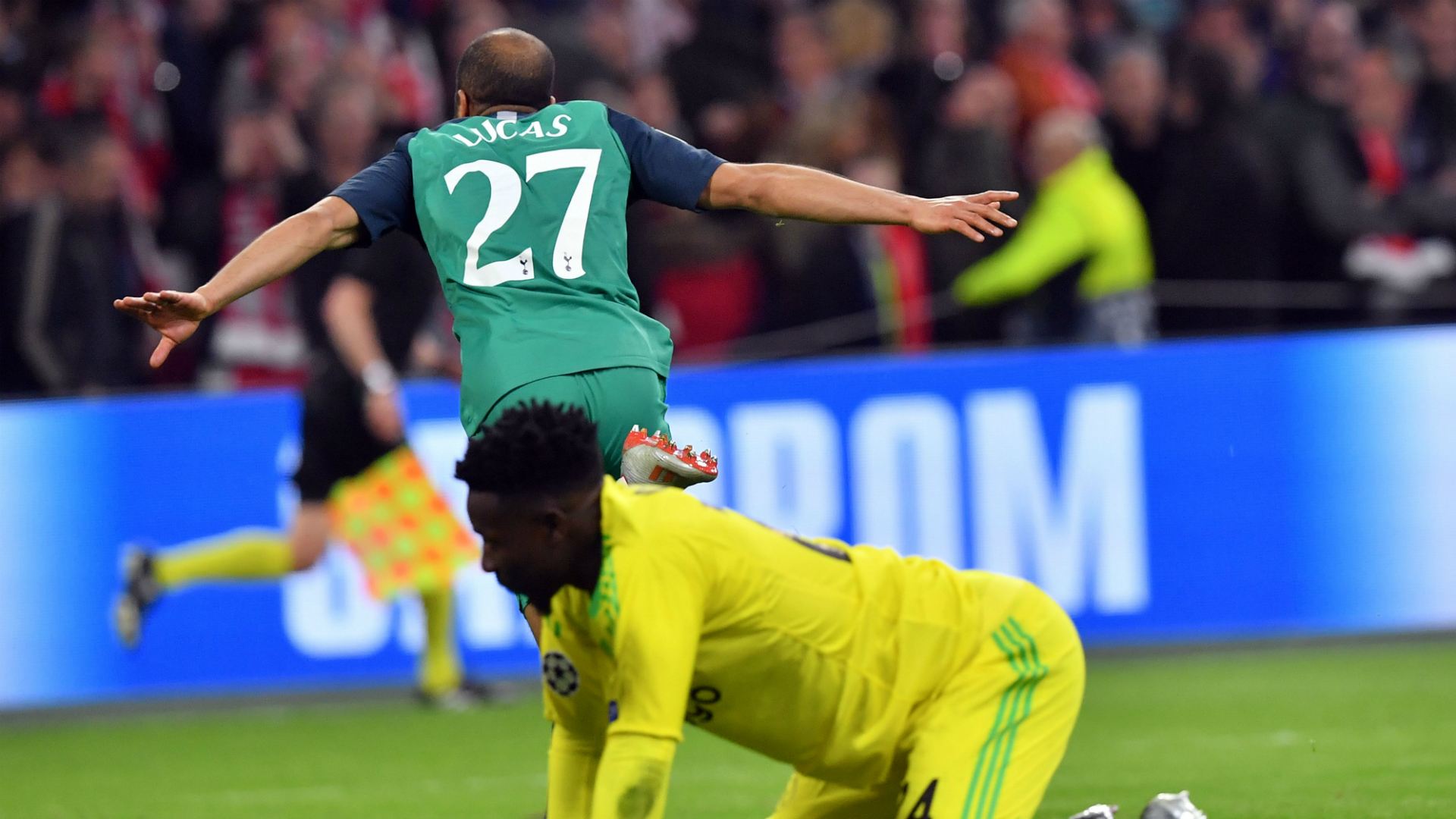 Ajax goalkeeper Andre Onana 'heartbroken' after Tottenham Hotspur ...