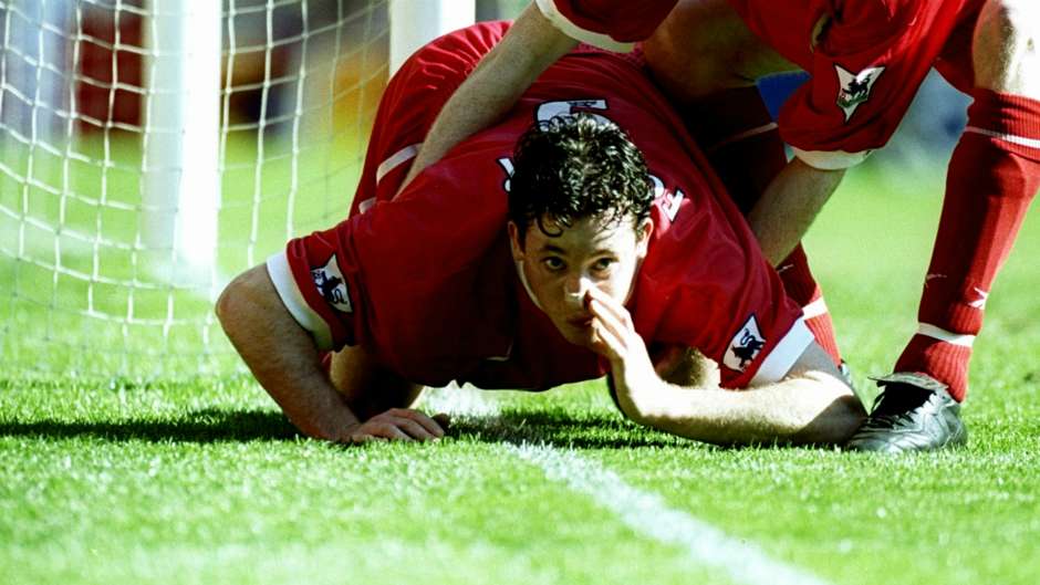 Robbie Fowler Celebration Goal Robbie Fowler Celebration Goal