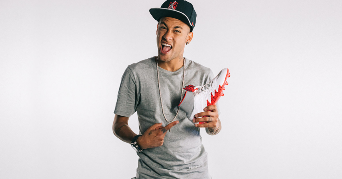 Espectaculares botas inspiradas en Michael Jordan para Neymar