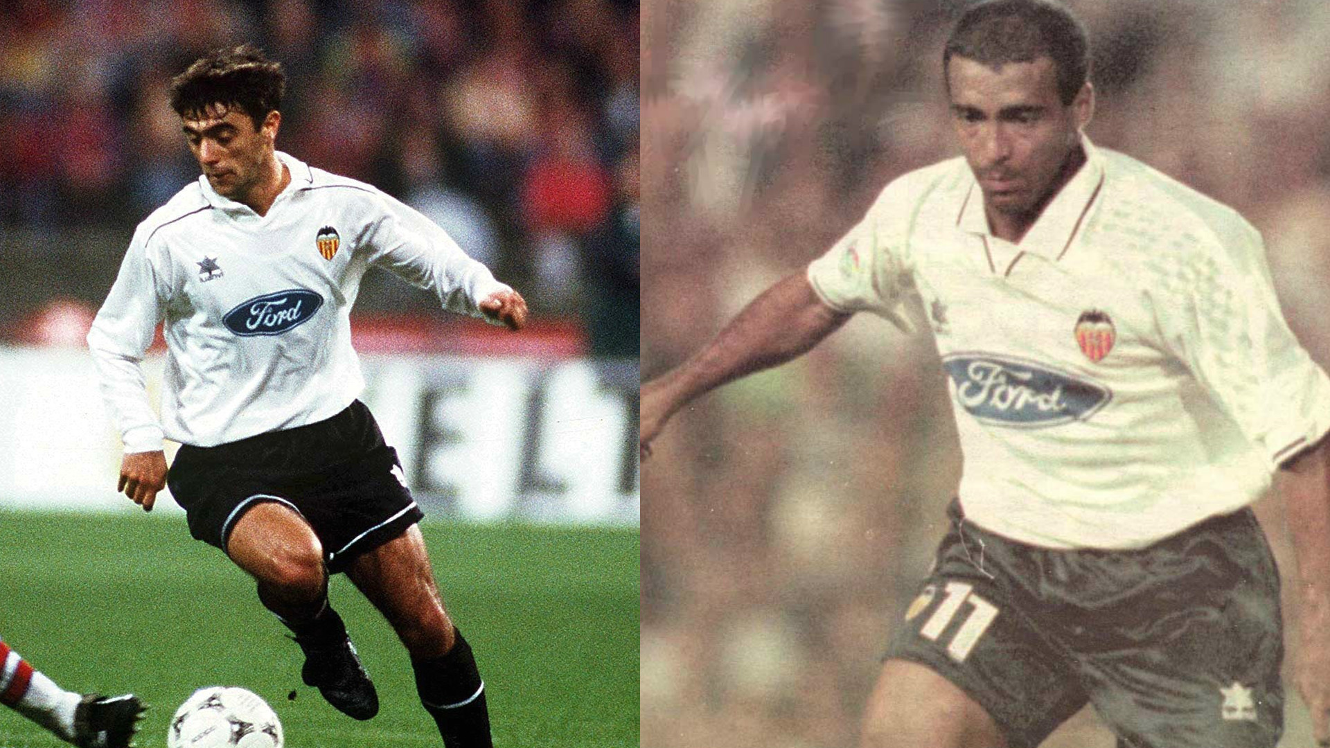 Claudio Lopez Romario Valencia 1997 - Goal.com