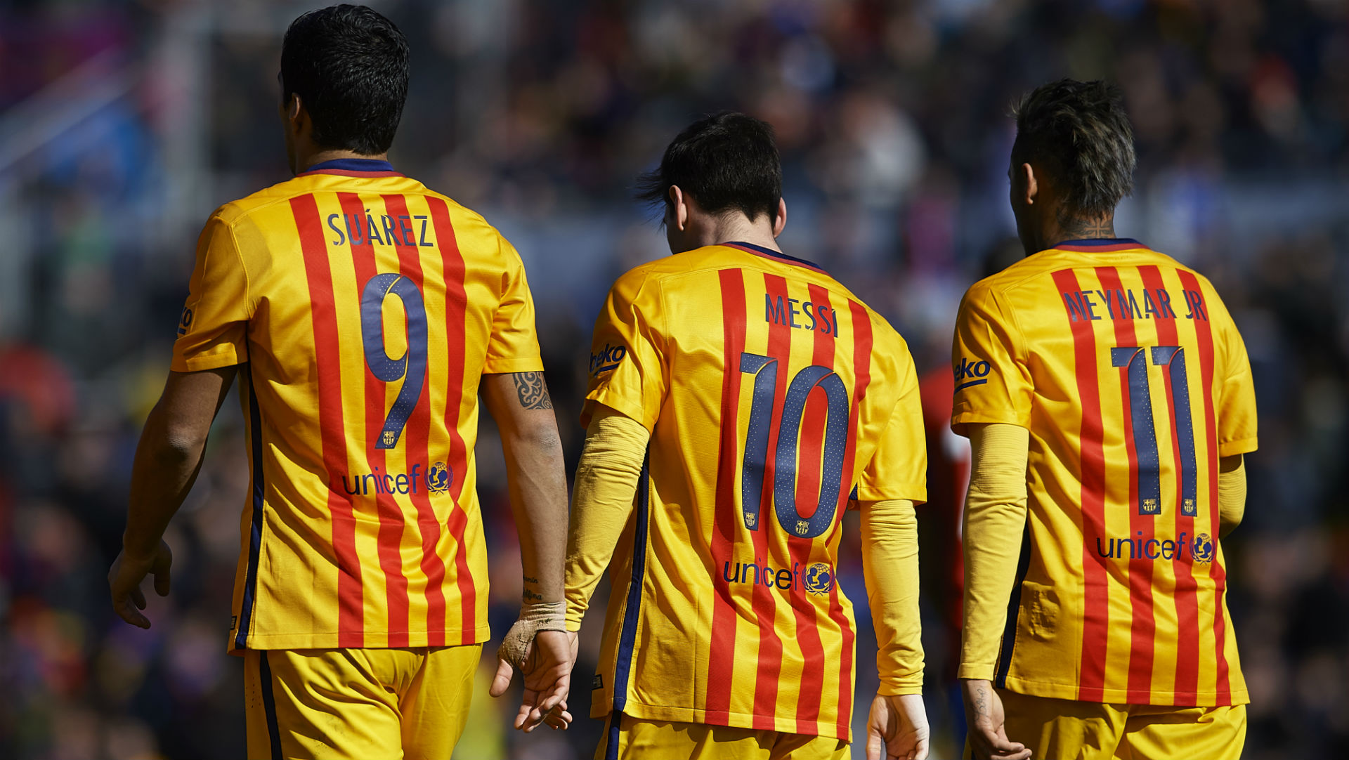Barcelona 2015-2016 Messi Neymar Suarez - Goal.com