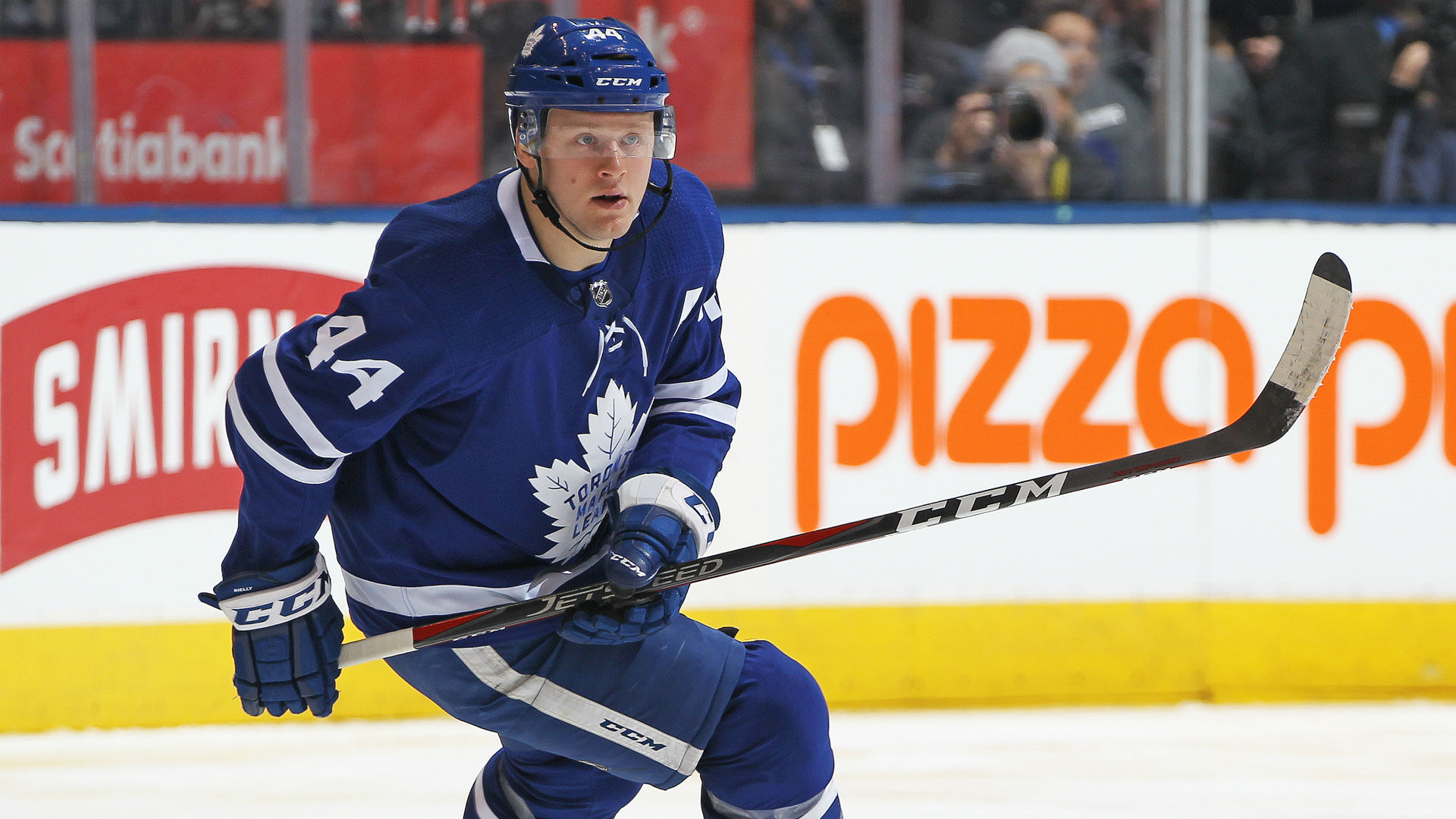 NHL playoffs 2018: Morgan Rielly returns after being hit by Zdeno Chara ...