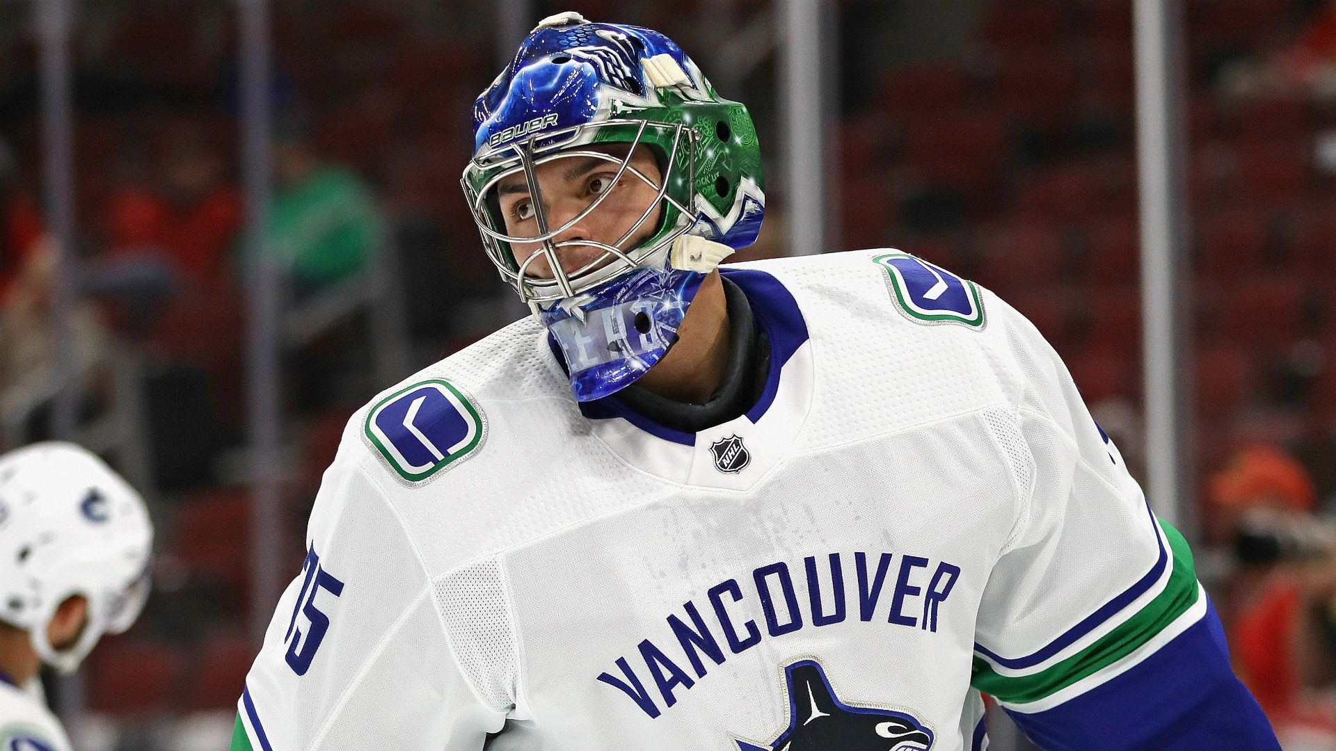 Canucks goaltender Michael DiPietro given rough ride in NHL debut ...