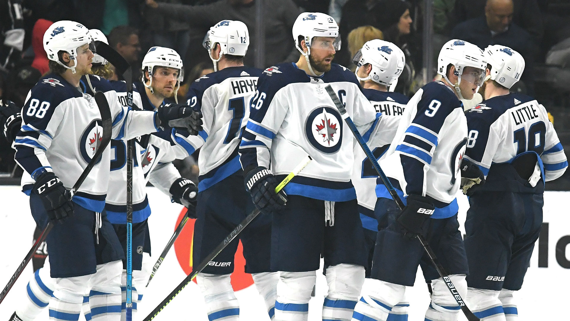 Jets clinch postseason berth as Kyle Connor, Kevin Hayes enjoy career ...