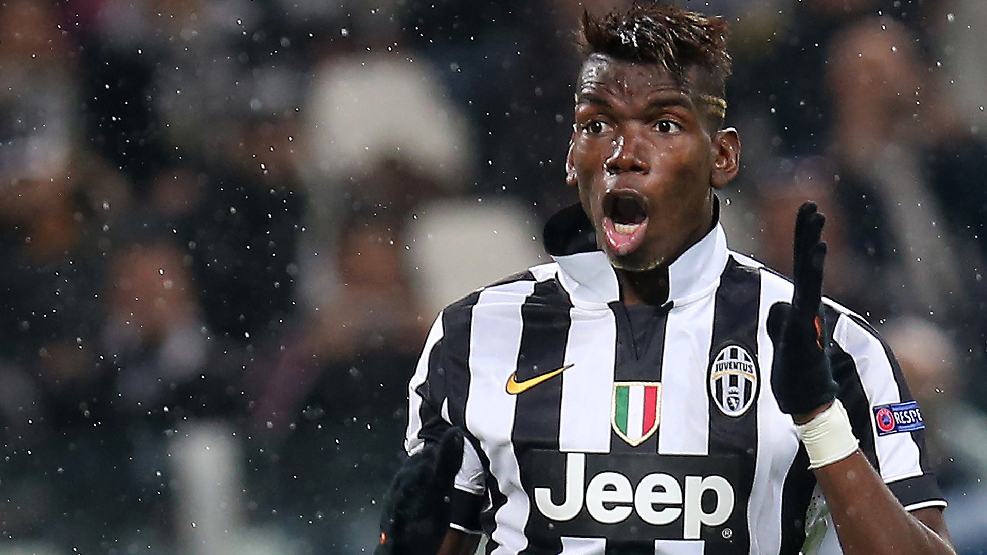 Paul Pogba Juventus Olympiacos Champions League - Goal.com