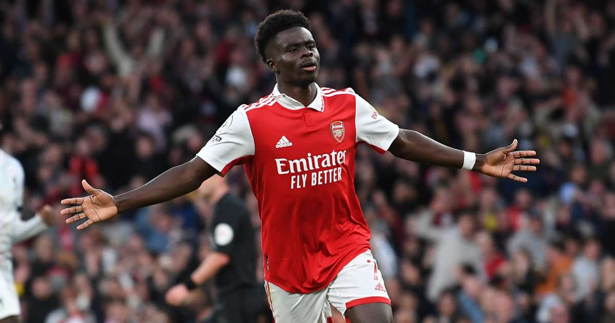 Saka starts for Arsenal at Anfield, Van Dijk and Salah back in ...