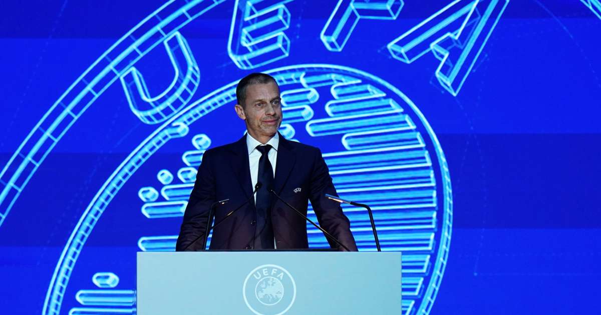Ceferin re-elected for third term as UEFA president