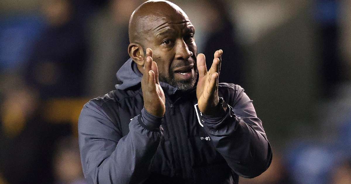 Darren Moore wants Huddersfield’s mindset to be focused on teams above not below