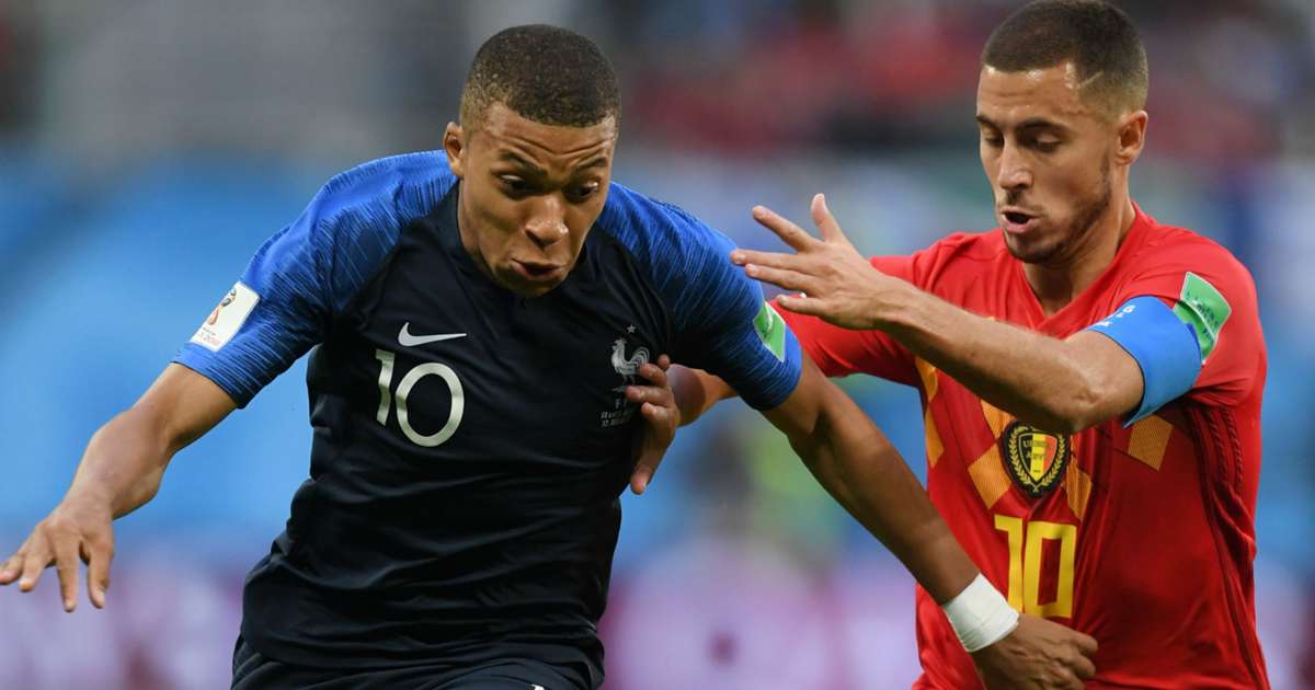 Hazard the best player I played against this year – Mbappe