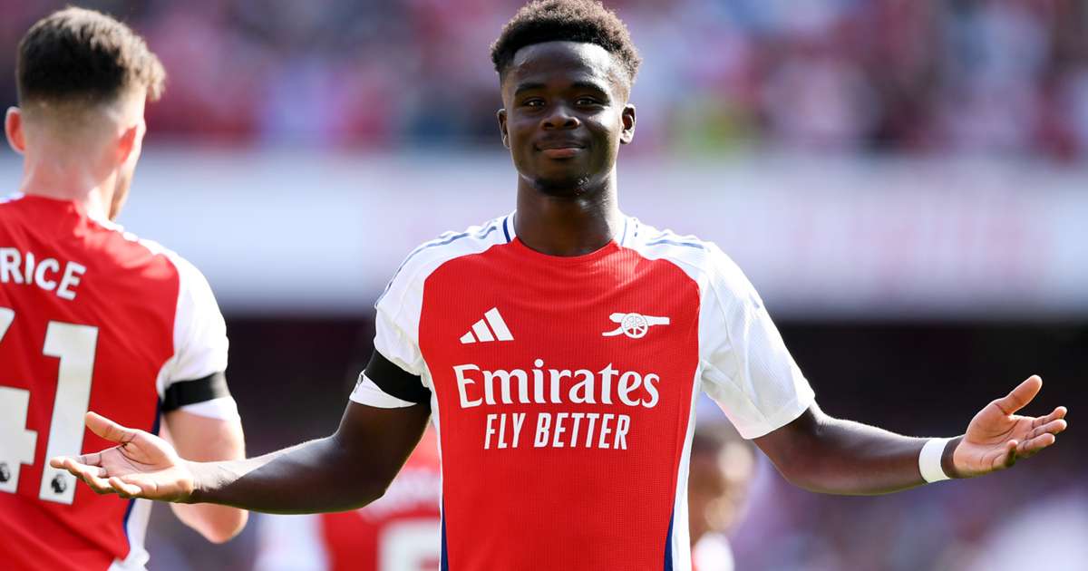 Arteta makes Messi comparison as Saka dazzles in Wolves win