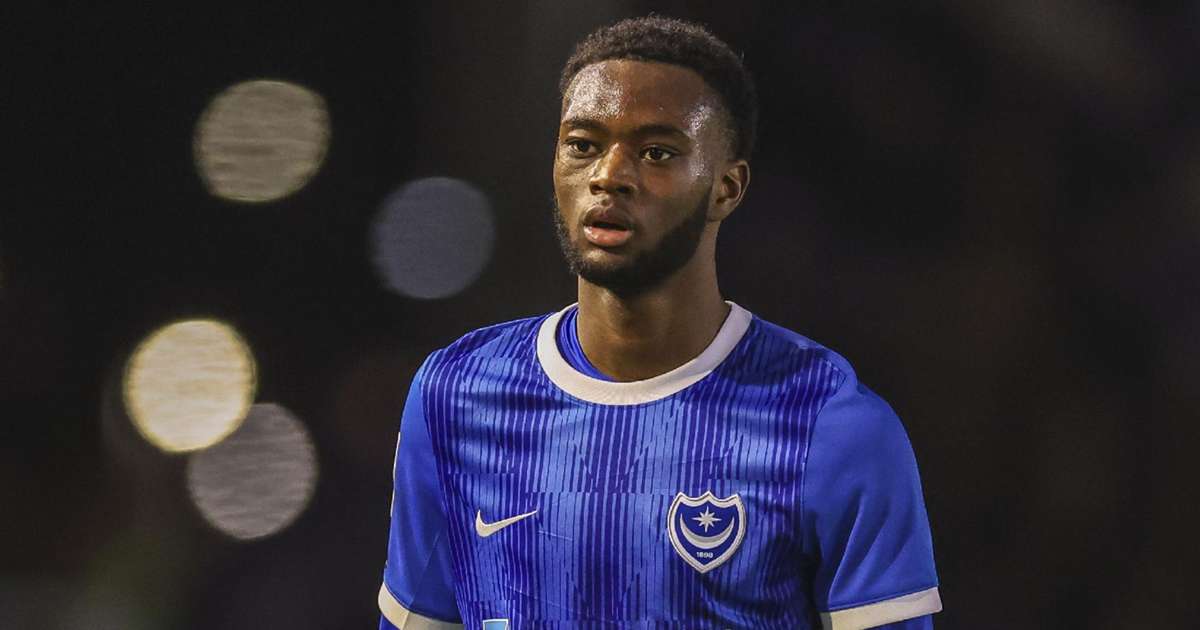Abu Kamara’s double helps leaders Pompey to victory at Shrewsbury
