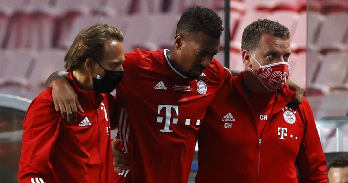 Boateng's Champions League final ended prematurely by injury