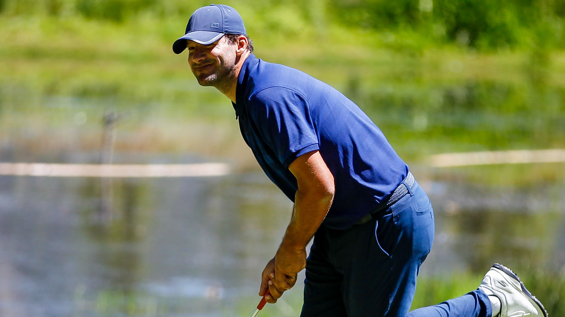 Tony Romo defends celebrity golf title at American Century Championship ...