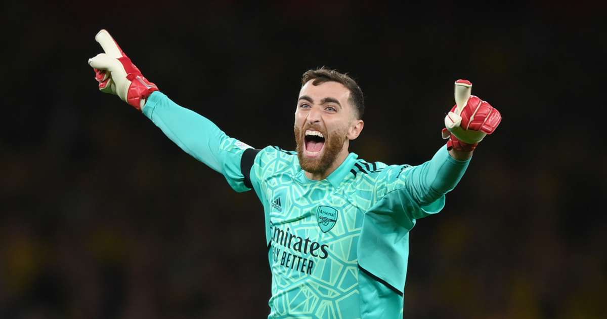 Turner feels no pressure to replicate Ramsdale as Arsenal keeper pushes ...