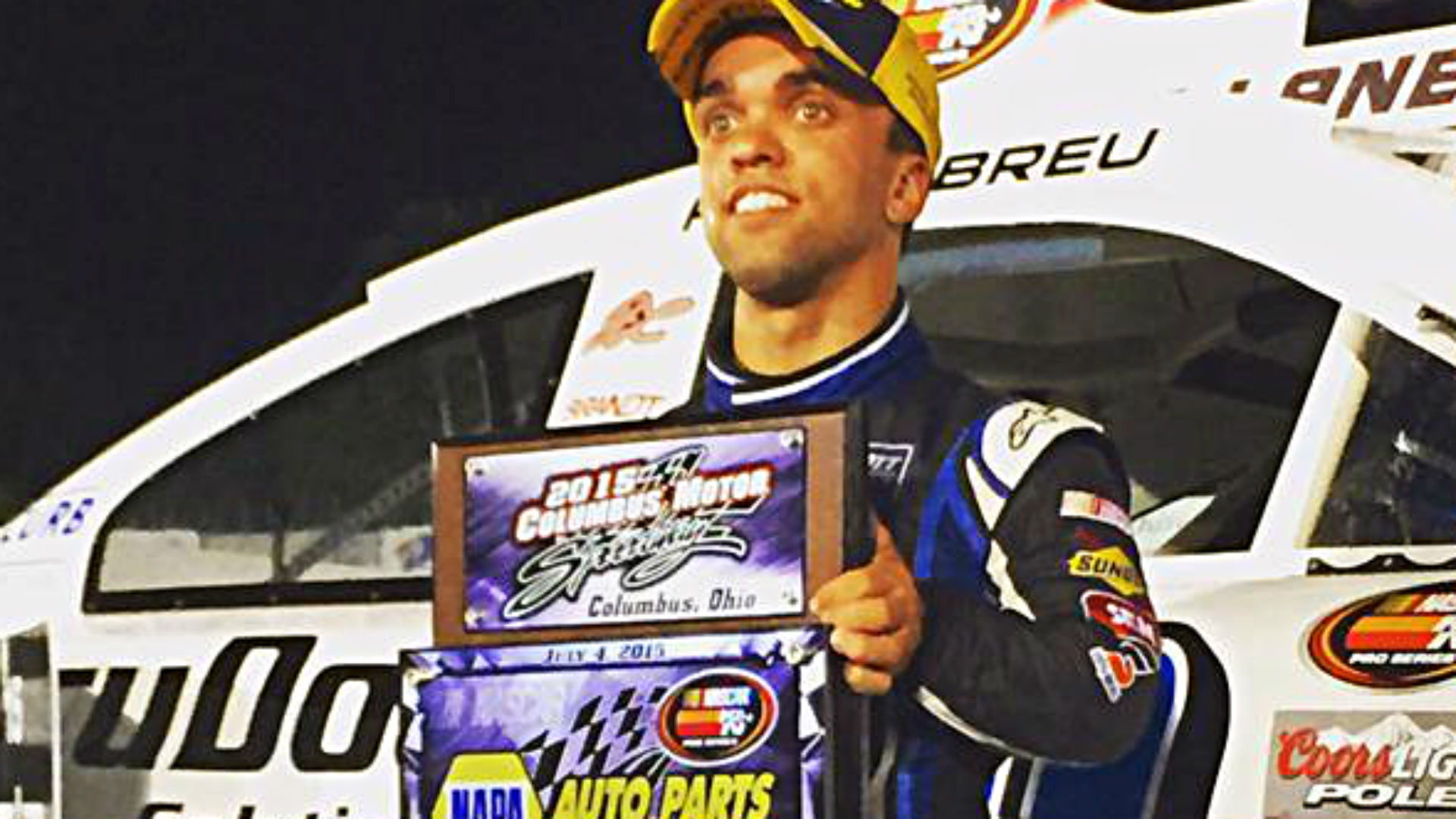 Rico Abreu scores first win in NASCAR's regional racing | NASCAR ...