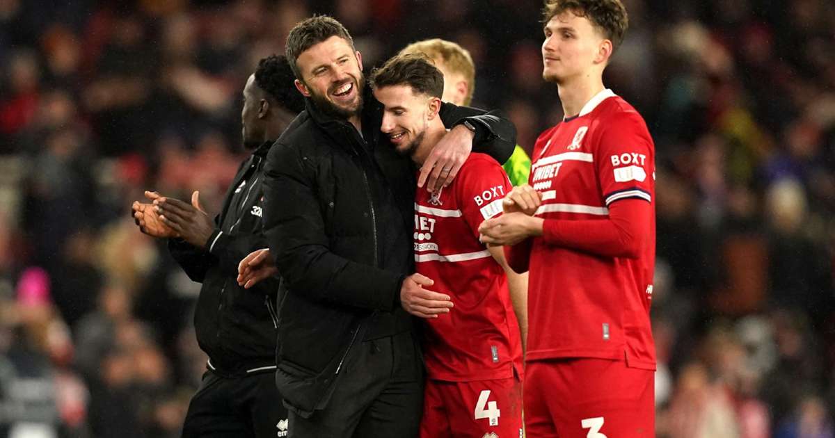 Michael Carrick savours special night as Middlesbrough beat Chelsea in ...