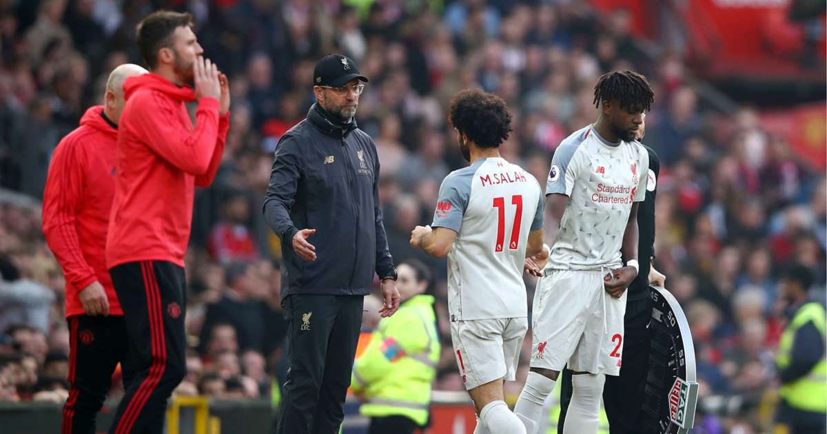Mo knows he can play better - Klopp defends Salah after Old Trafford ...