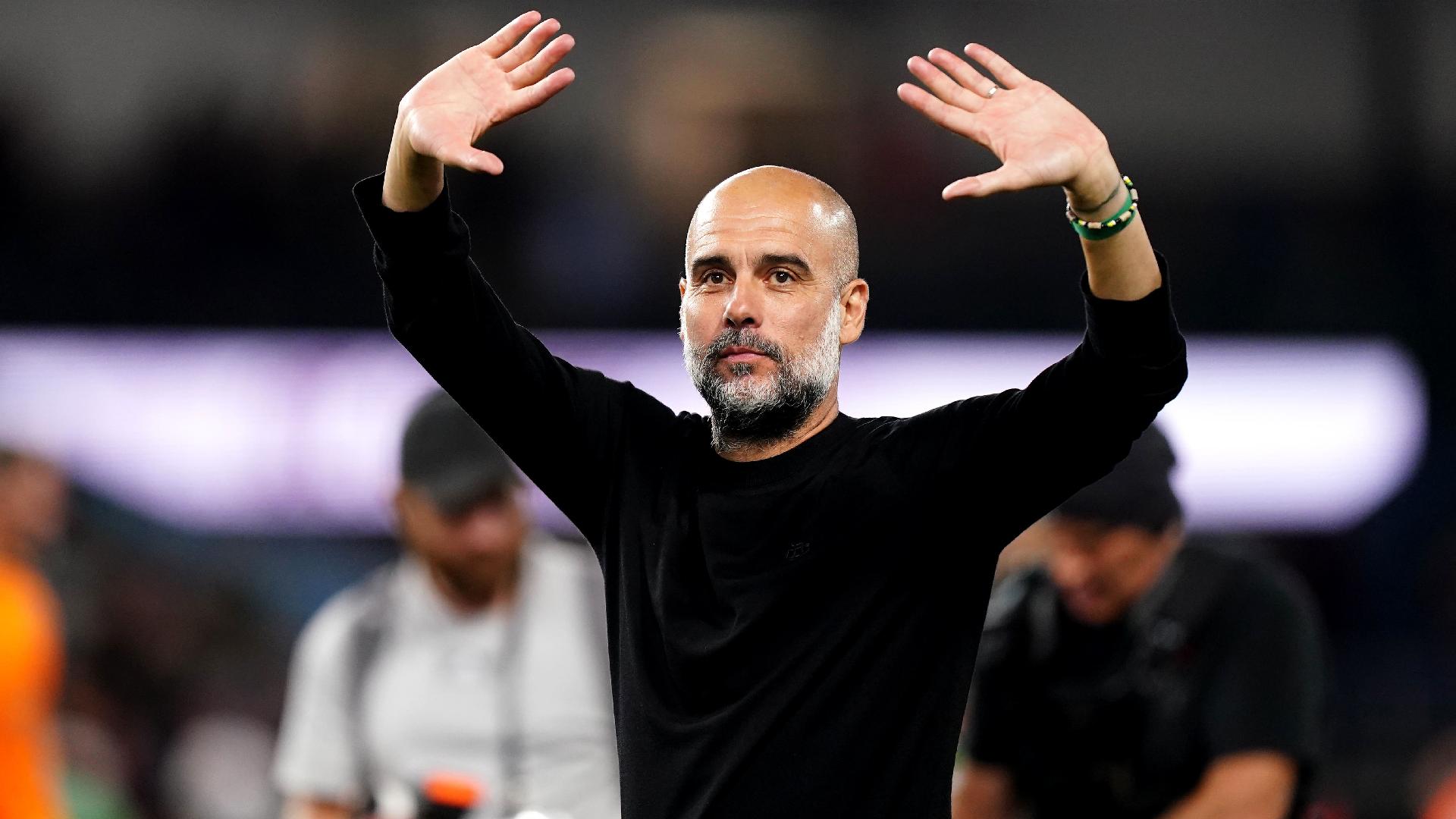 Guardiola urges City to make more history and win Super Cup | LiveScore