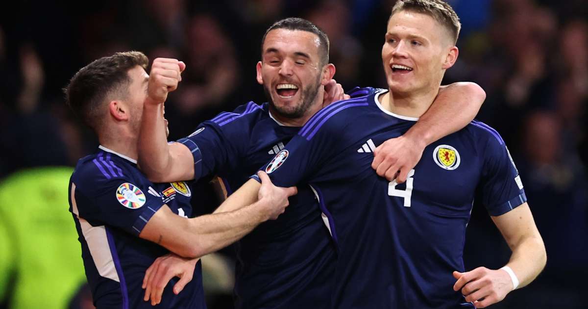 Scotland 2-0 Spain: McTominay at the double as La Roja stunned at ...