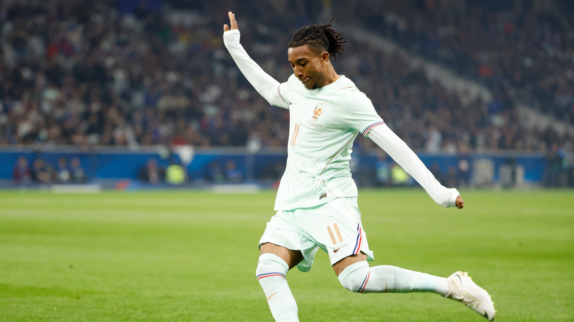 'He's flying on his own' – Deschamps lauds hat-trick hero Olise ...