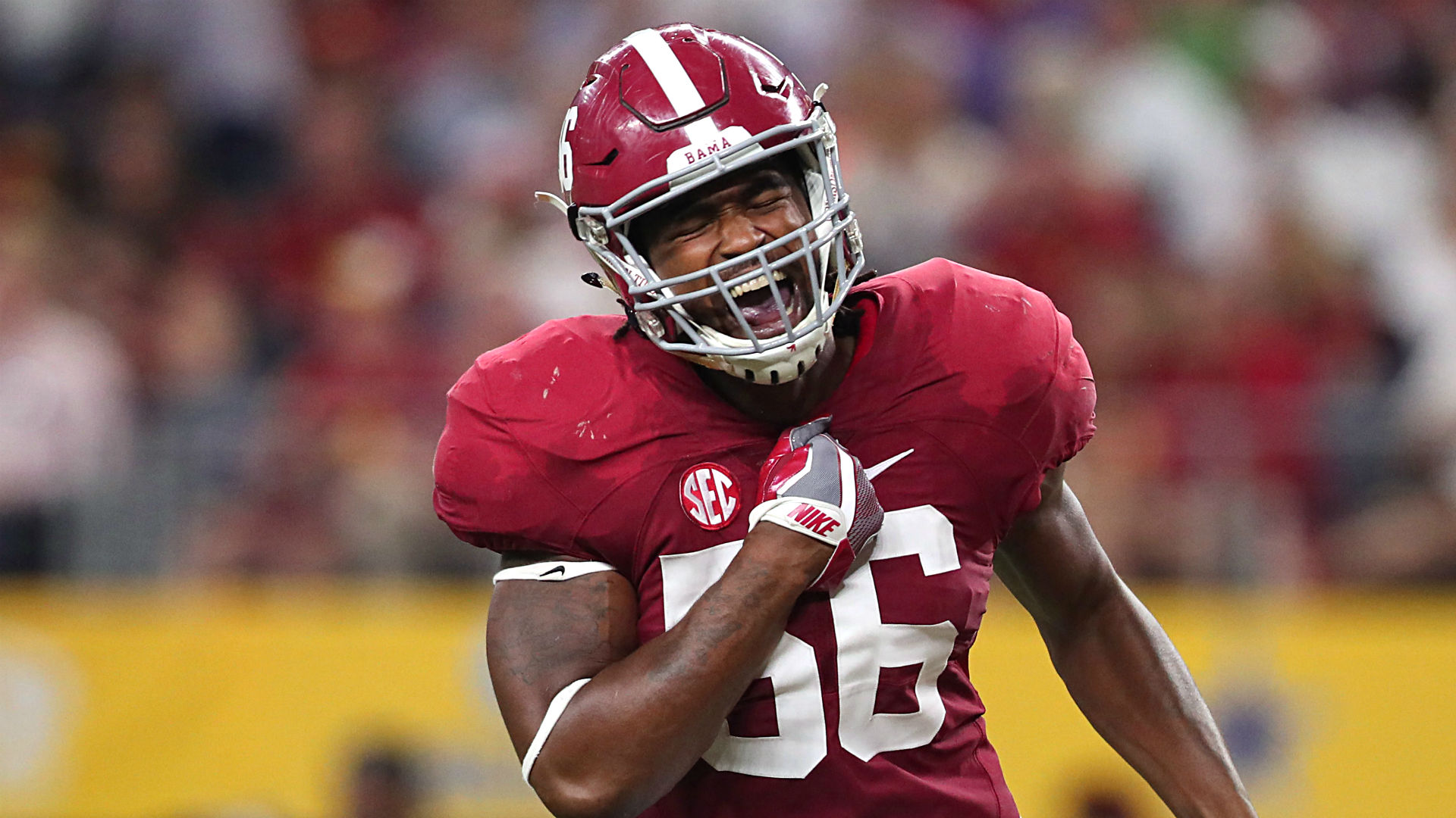 Alabama's Tim Williams charged with carrying firearm | Sporting News ...