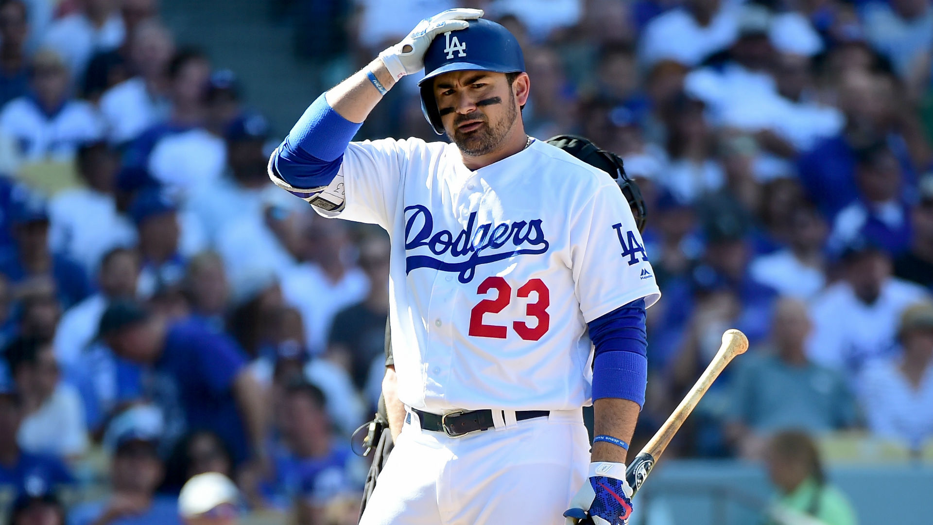 World Series 2017: Adrian Gonzalez on vacation in Europe as Dodgers ...