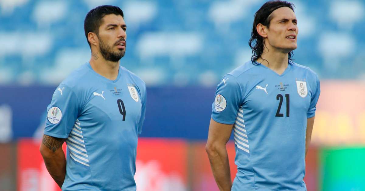 Suarez and Cavani set for fourth World Cup after Uruguay announce their ...