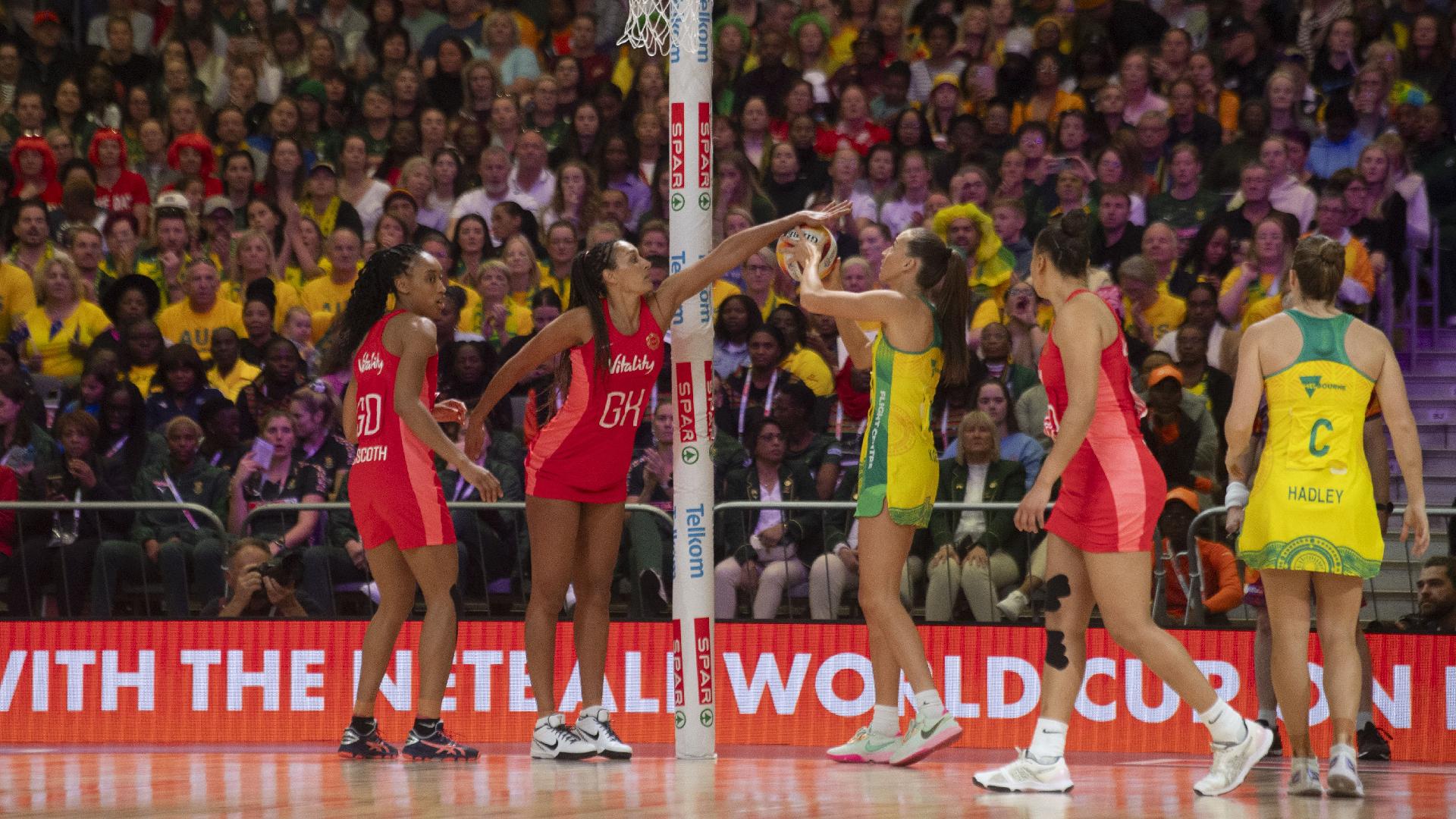 England’s hopes of Netball World Cup glory crushed by Australia in ...