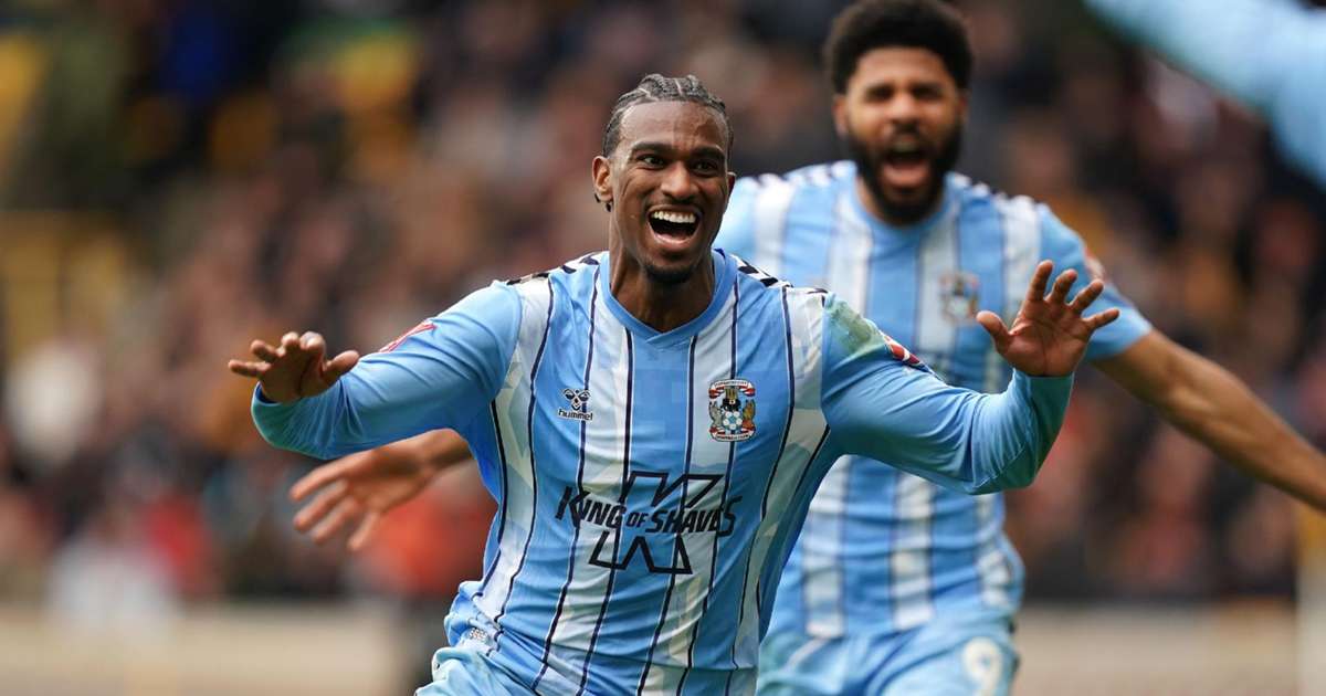Coventry score twice in injury time to stun Wolves and reach FA Cup ...