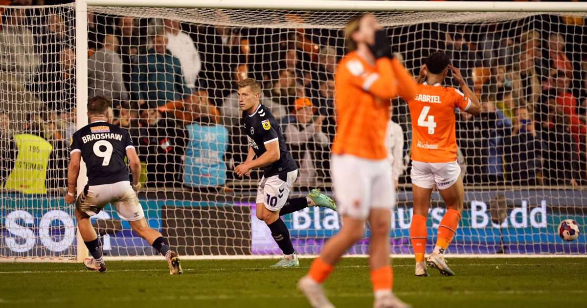 Blackpool relegated from Championship after defeat to play-off hopefuls ...