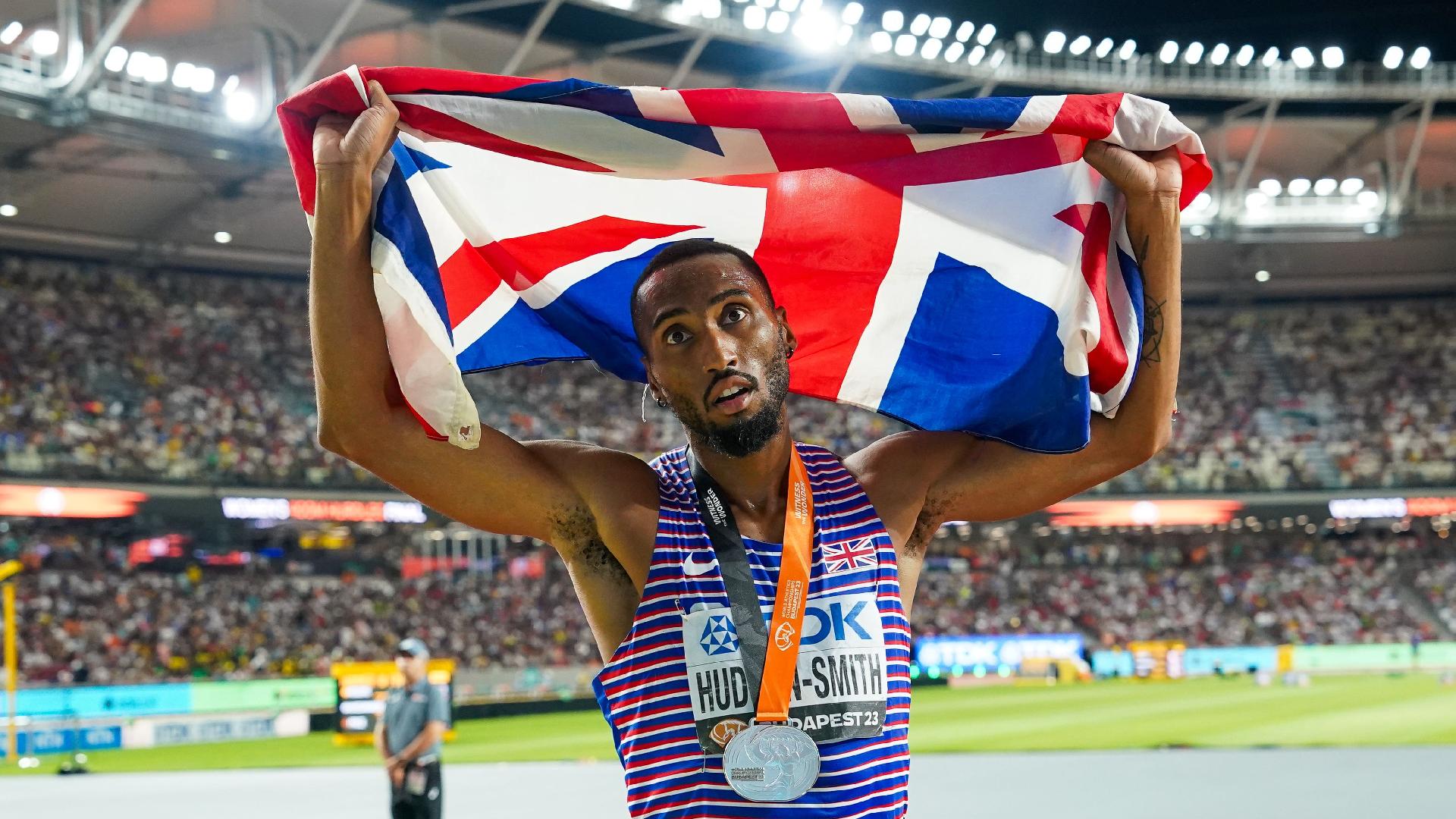 Hudson-Smith struggles to hide frustration despite silver in Budapest ...