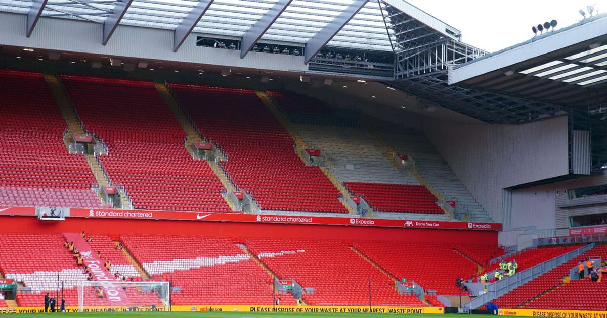 Increased capacity of 57,000 expected at Anfield for Liverpool v Man ...