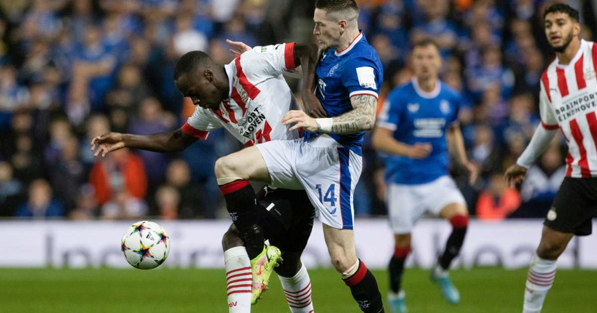 Rangers 2-2 PSV: Obispo denies Van Bronckhorst's side after Benitez ...