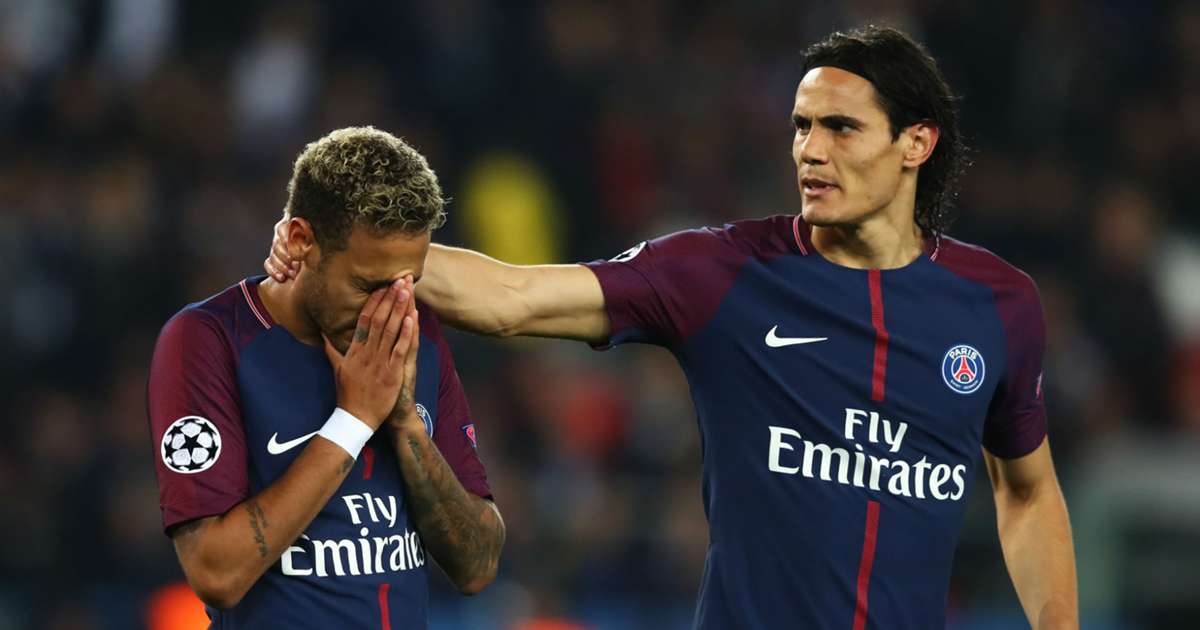 Cavani-Neymar feud talk at PSG overblown, says Neymar Sr
