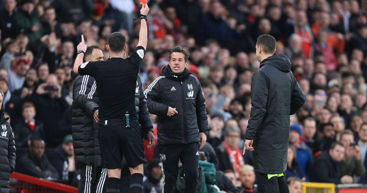 Red, red, whine: Silva takes aim at referee Kavanagh as Fulham fold at ...