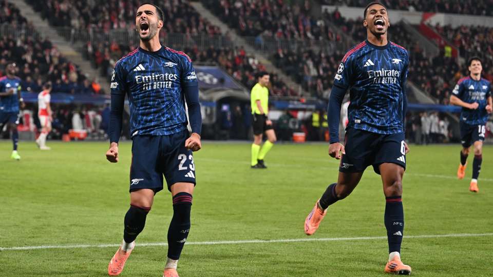 SportyTV | Merino credits Arsenal team-mates for goalscoring record