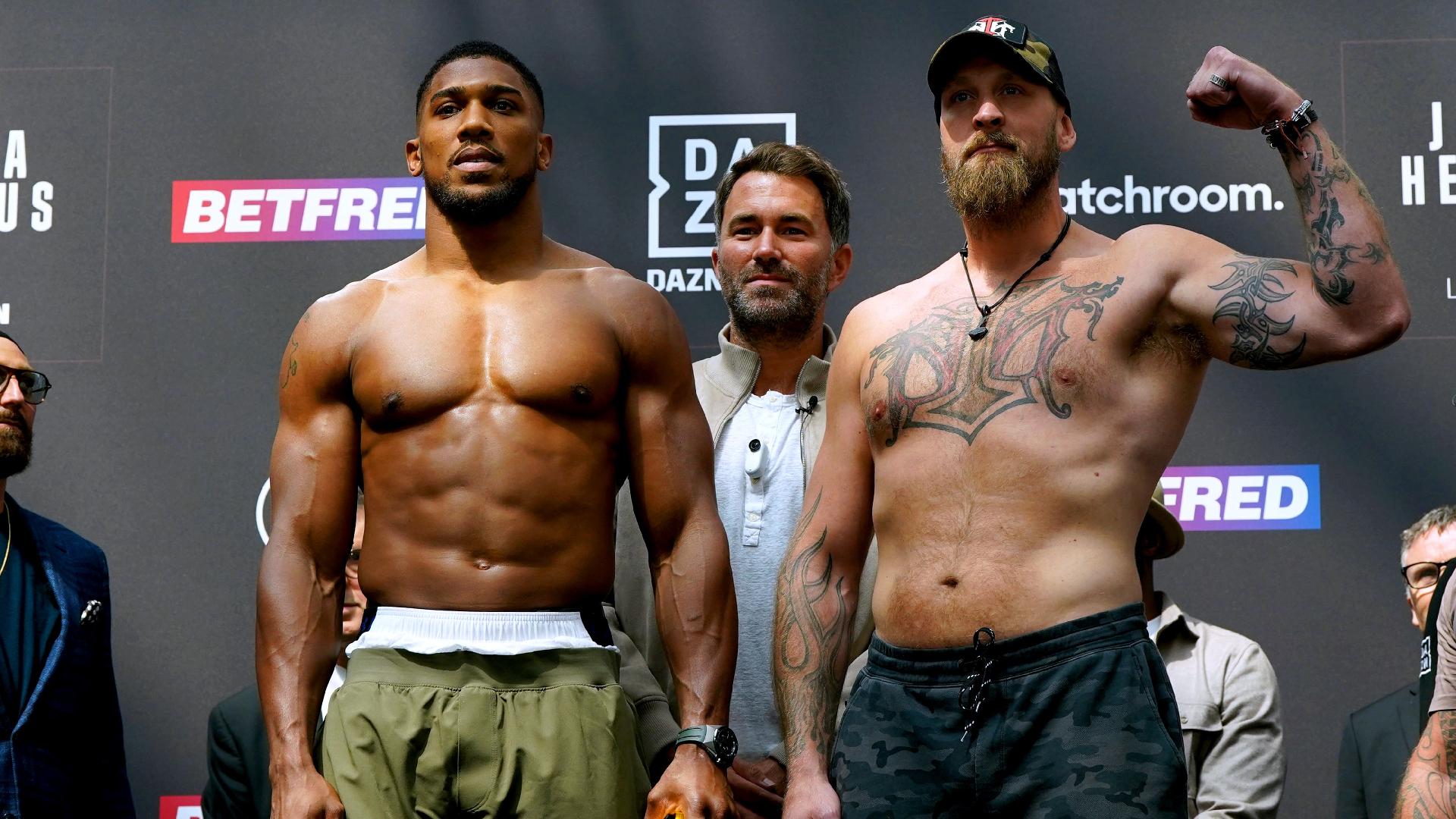 Joshua focused only on Helenius amid Wilder speculation | LiveScore