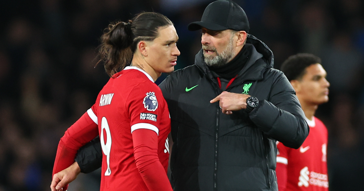 Jurgen Klopp defends 'unlucky' Darwin Nunez amid Liverpool exit talk