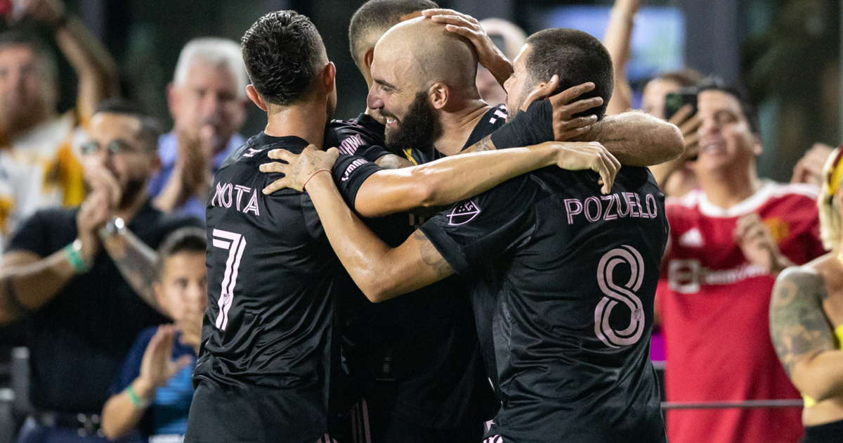 Higuain double keeps Inter Miami's playoff hopes alive, Shaqiri brace ...