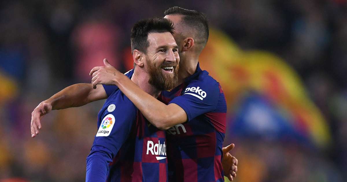 Messi reaches his century under Valverde as Barcelona cut loose