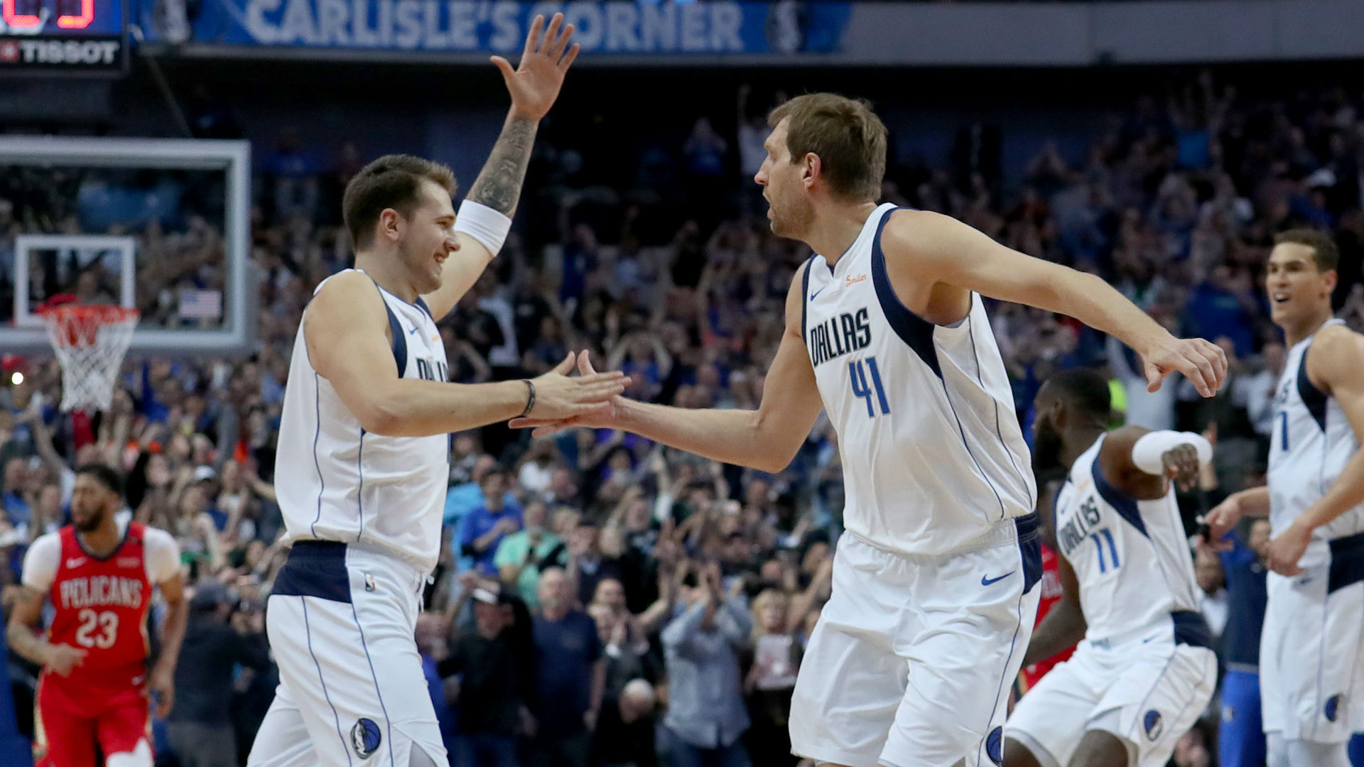 Mavericks' Dirk Nowitzki on relationship with Luka Doncic: 'He took me ...