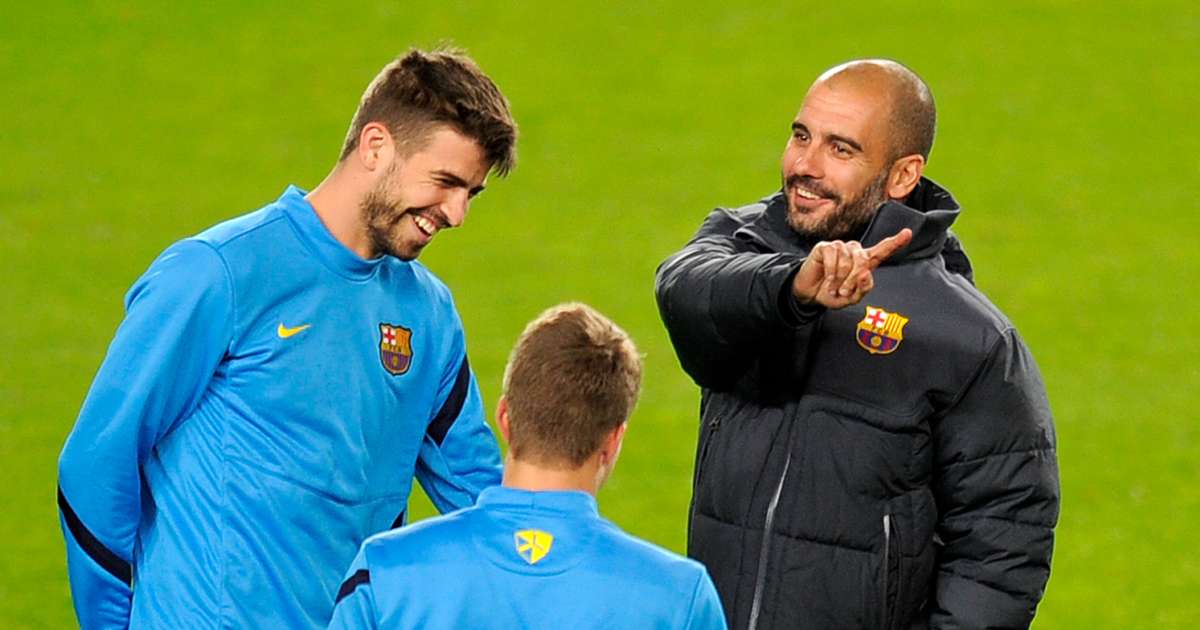 'It was an honour' - Guardiola pays tribute to Pique after Barca ...