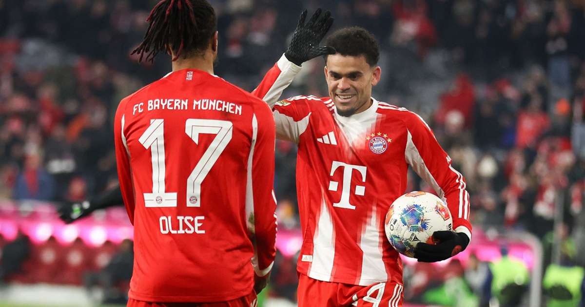 Kompany: 'Very difficult' to compare Olise and Diaz to Robben and Ribery